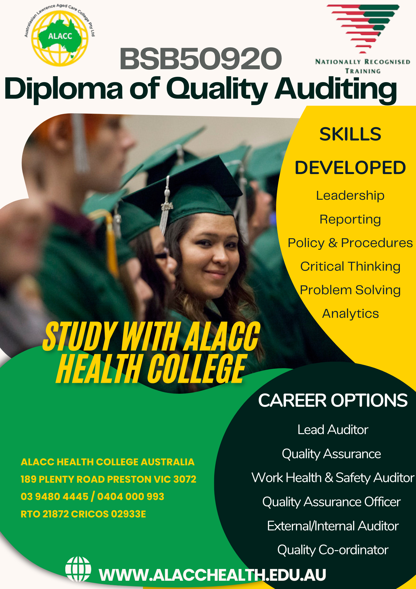 ALACC Health College - Changing Lives, Creating Futures